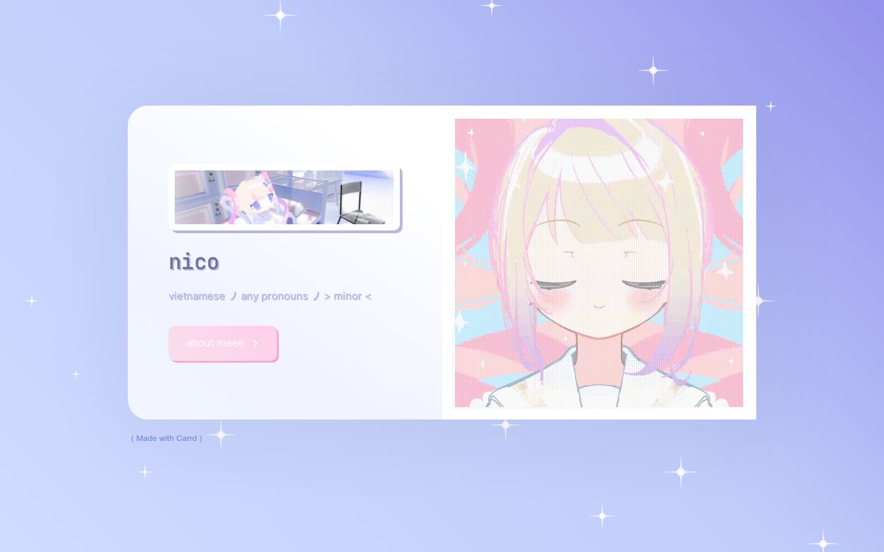 nico bio (- ´ ` -)